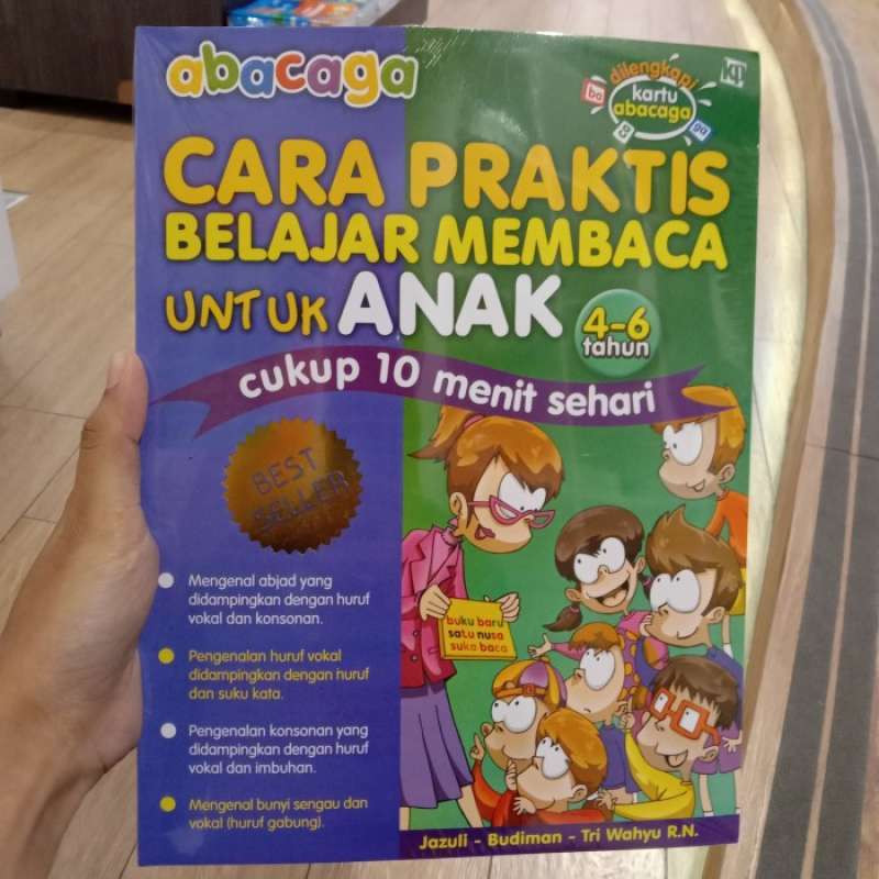 Promo Abacaga Cara Praktis Belajat Mrmbaca Untuk Anak 4-6 Tahun Best ...