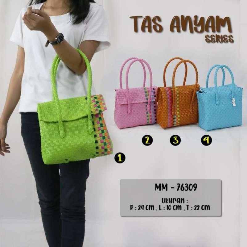 Jual Tas Anyam Model Anyaman Terbaru Plastik Jali Premium Murah ...
