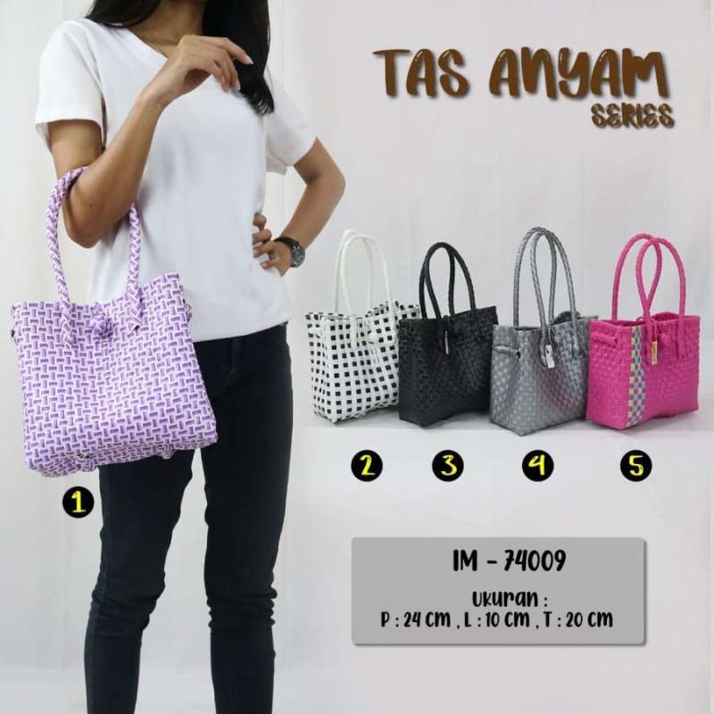 Jual Tas Anyam Model Anyaman Terbaru Plastik Jali Premium Murah ...