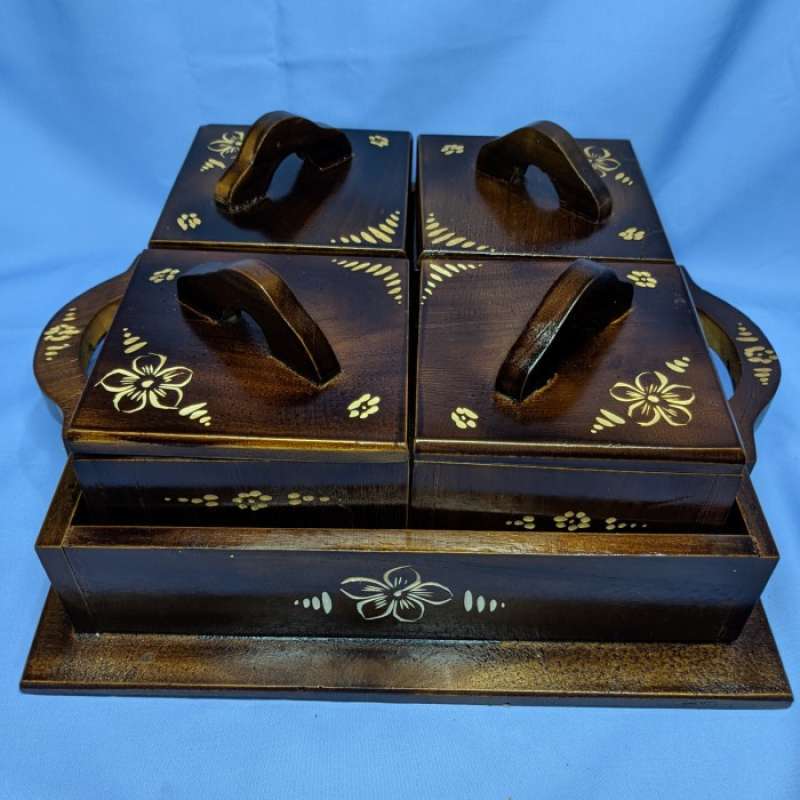 Promo Toples Kayu Tempat Permen Wadah Permen Diskon 23% di Seller ...