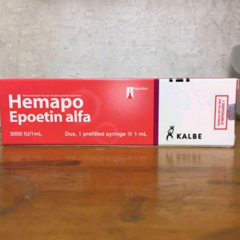Jual Hemapo 3000 iu Inj Per Box Kecil di Seller Apotek Balanak - Pal ...
