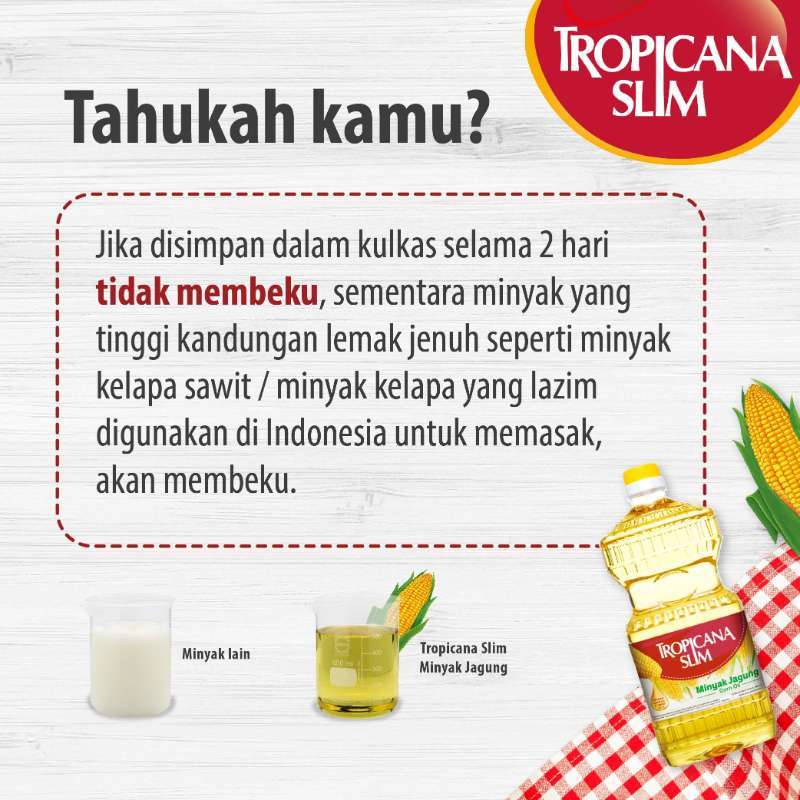 Jual Tropicana Slim Diet Corn Oil 946Ml /Btl di Seller Assalaam ...