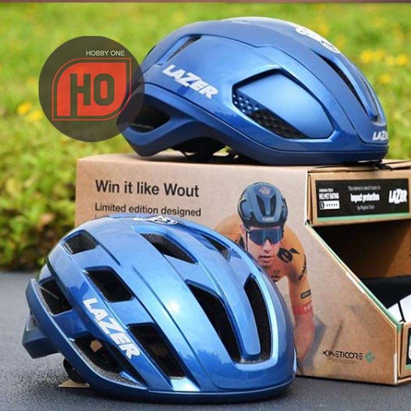 Jual Lazer Helmet Strada Kineticore Limited Edition Wout Van Aert X ...