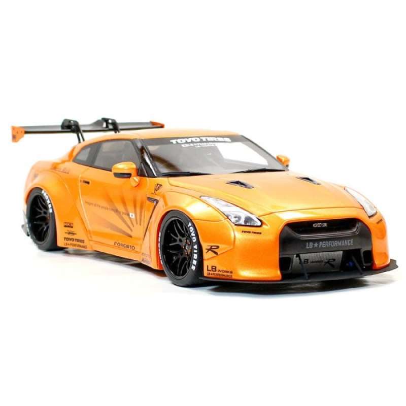 Promo 1/18 Gt Spirit Nissan Skyline R35 Lb Works Orange Not Otto ...