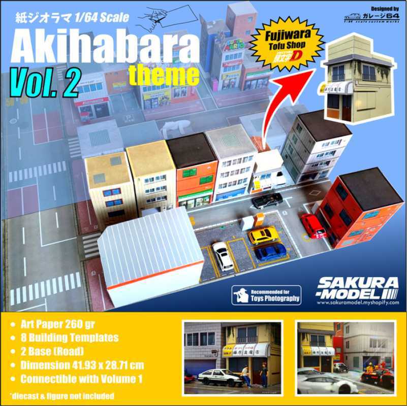 Promo Paper Diorama Tema Akihabara Vol. 2 Diskon 23% di Seller Andalas ...