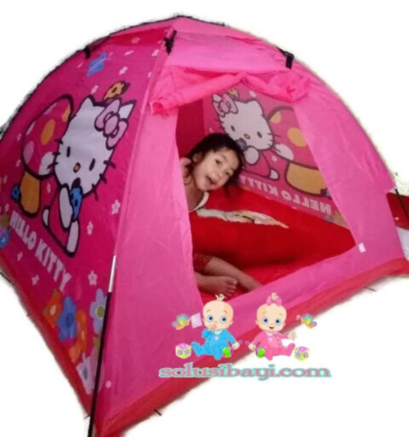 Promo Tenda Anak Hello Kitty Free Packing Dus+Plastik Diskon 23% di ...