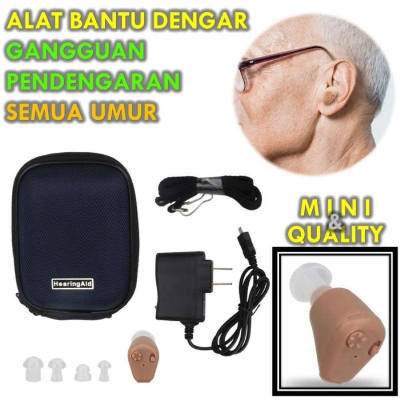 Promo Alat Bantu Dengar Gangguan Pendengaran Telinga Mini Model