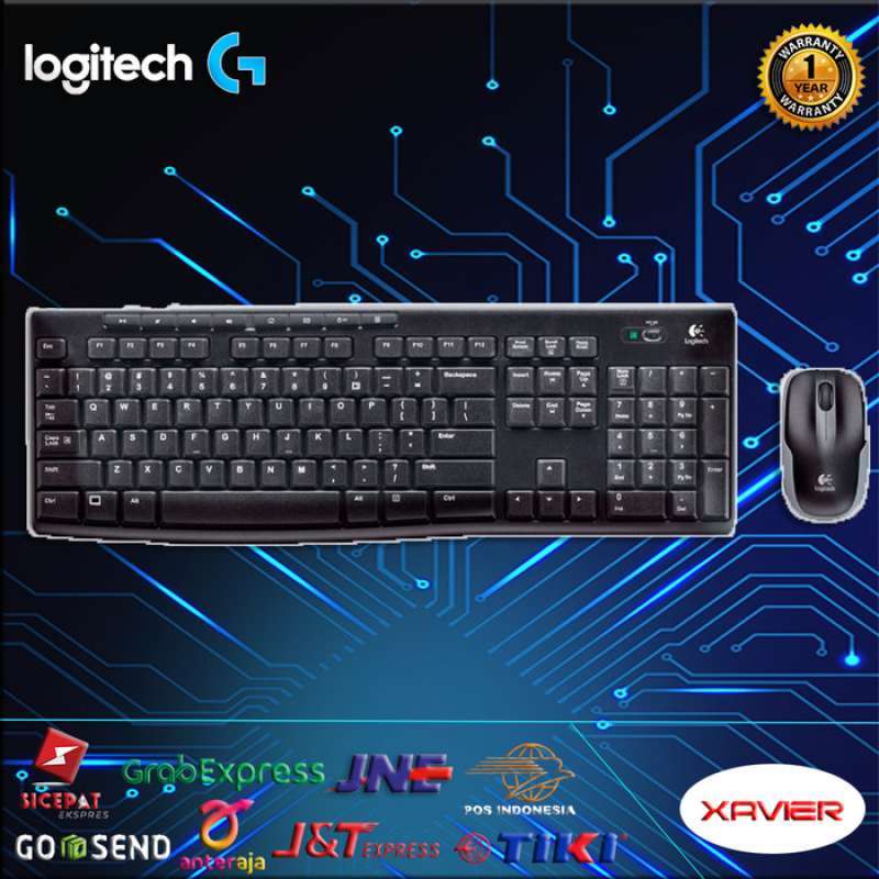Promo Keyboard dan Mouse Logitech MK270R - Wireless - MK 270 - PC ...