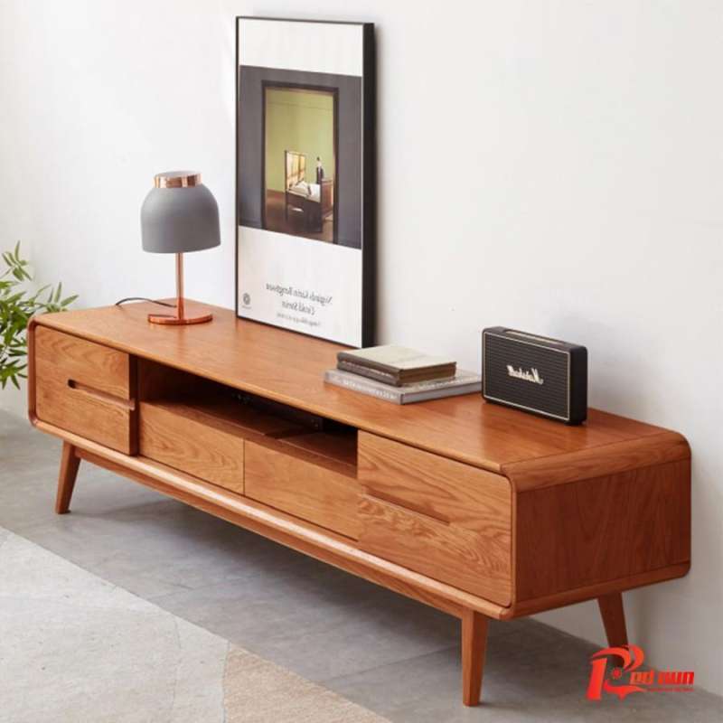 Jual Red Sun Meja Tv Cabinet Minimalis Kayu Mahoni Solid Furniture ...