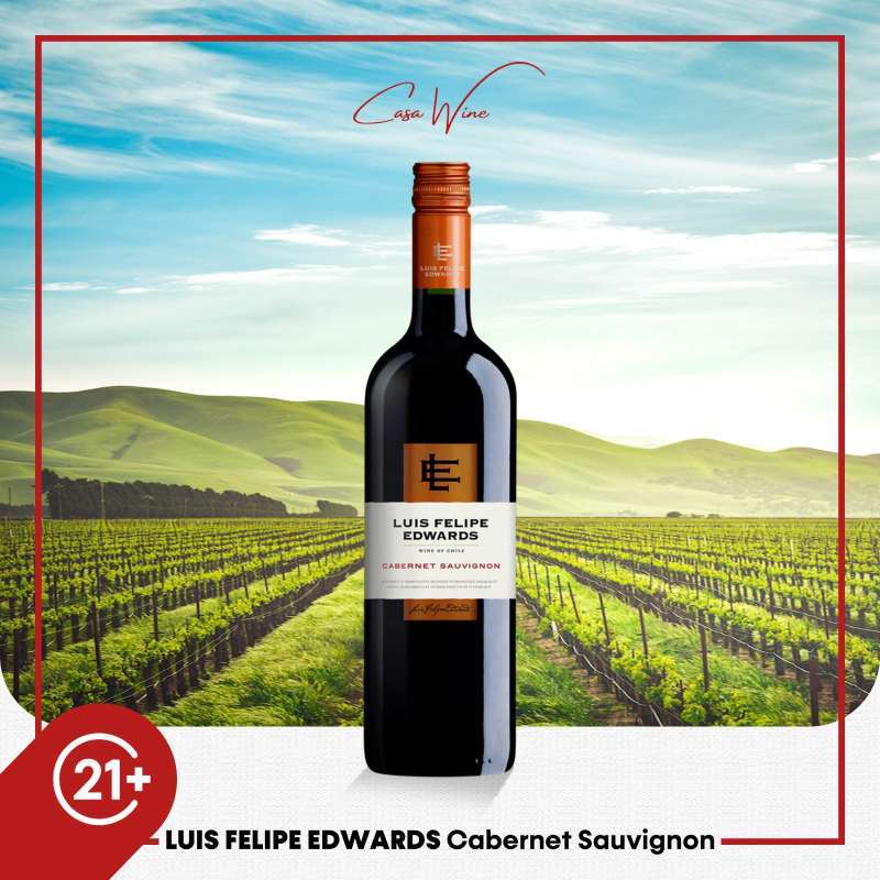 Jual Red Wine Luis Felipe Edwards Cabernet Sauvignon Di Seller Casa Wine Official Store - Karet ...