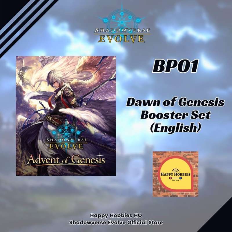 Jual Shadowverse Evolve English Booster Set 1 Advent of Genesis di Seller Happy Hobbies HQ ...