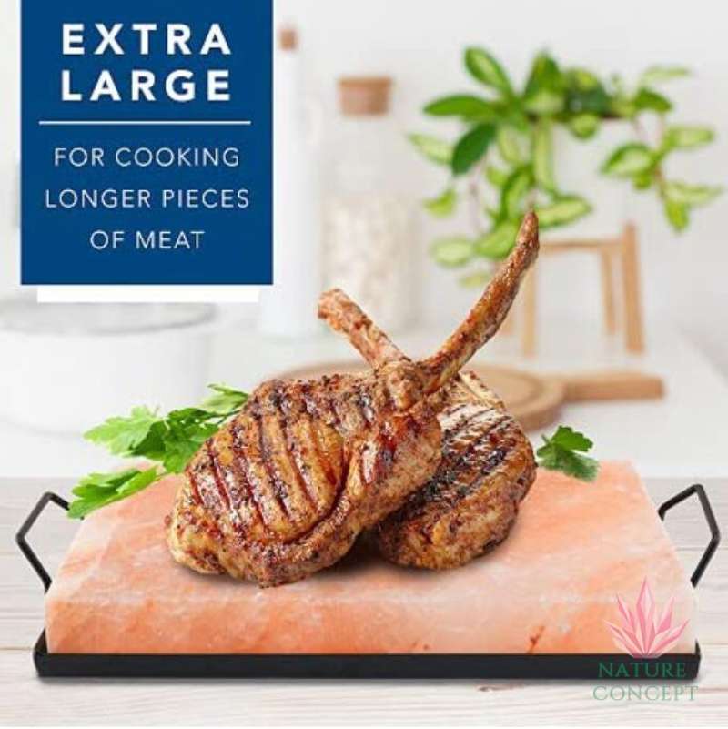 Jual Himalayan Salt Block Grill BBQ Serving Platter Alas Garam 30x20x4 ...
