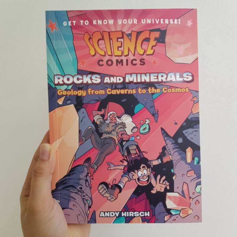 Promo Science Comics Rocks And Minerals Geology From Caverns To The ...