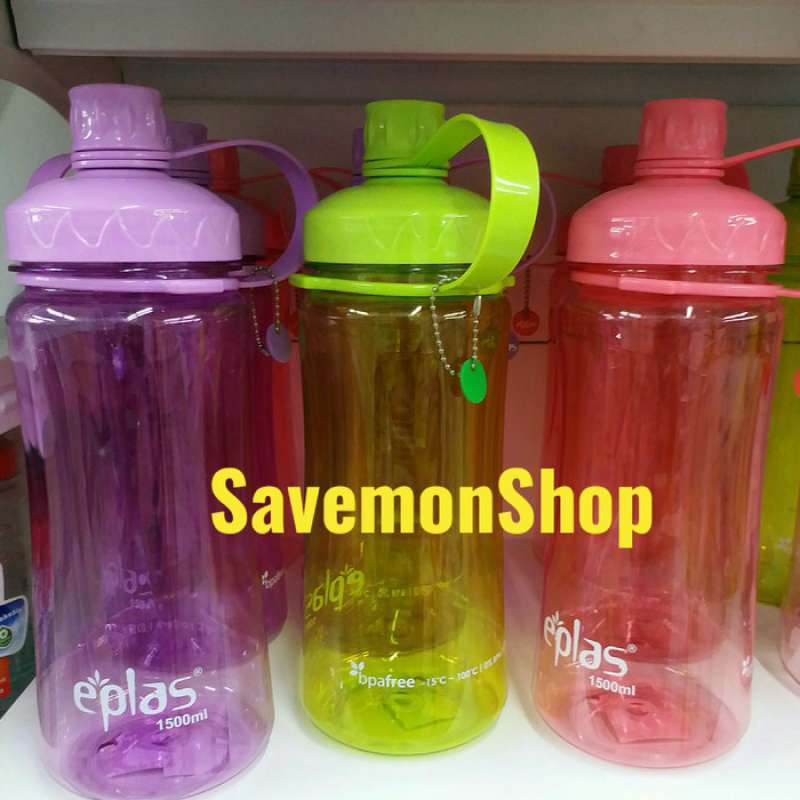 Promo Botol Minum Eplas 1500 Ml Eplas 1.5 Liter Bpa Free Diskon 29% di ...