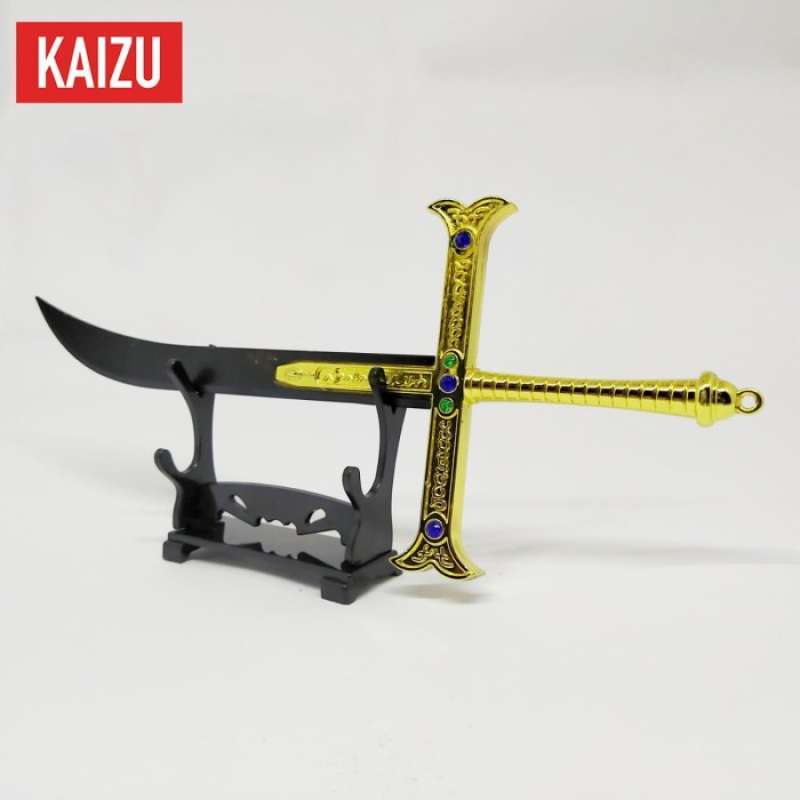 Promo Miniatur pedang yoru Dracule Mihawk Anime One Piece Diskon 27% di ...