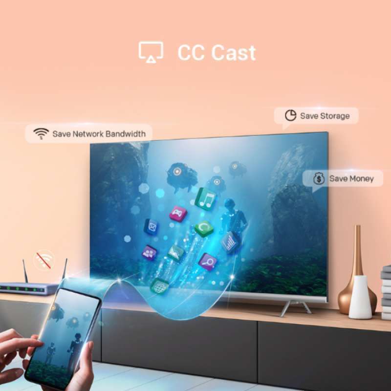 Jual Coocaa Led Hd Digital Smart Tv Bazel Less 43 - 43s3u Di Seller ...