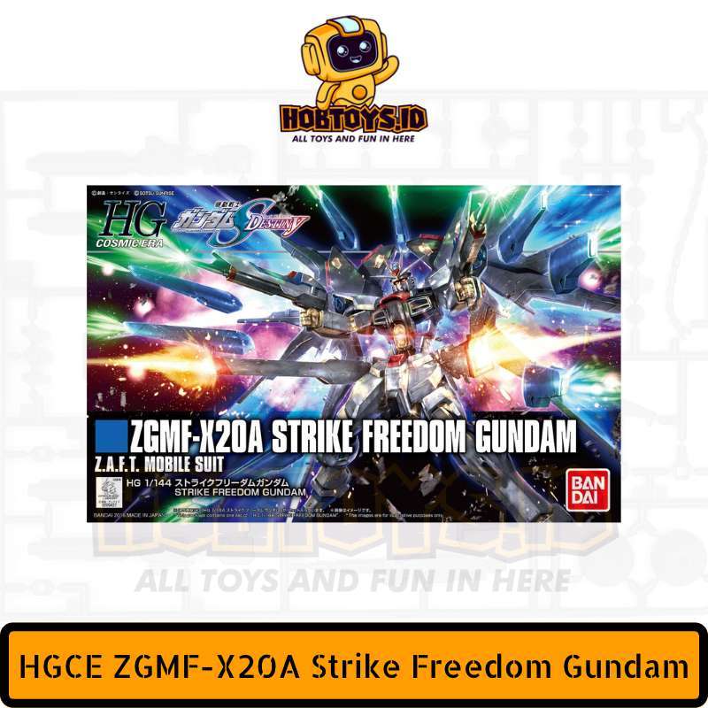 Jual Hg Gundam Strike Freedom Di Seller Hobtoys - Ancol, Kota Jakarta Utara | Blibli