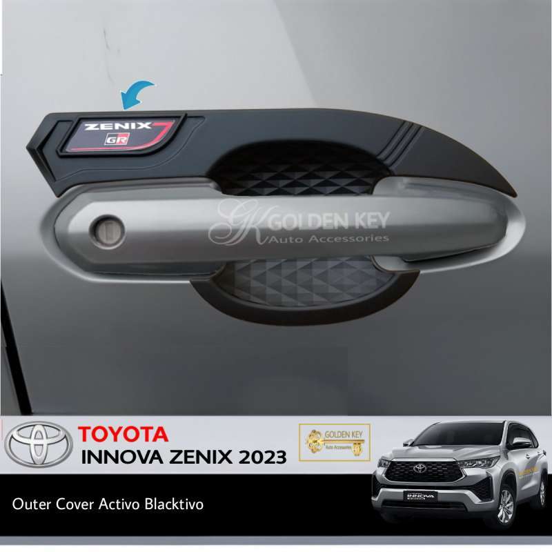 Jual JSL Outer Handle Innova Zenix 2023 Mangkok Pintu Activo Blacktivo di Seller GOLDEN KEY ACC ...