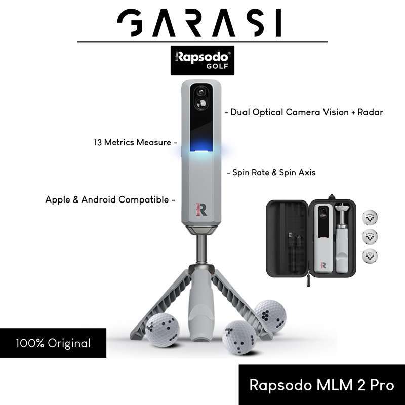 Promo Rapsodo MLM 2 PRO Mobile Launch Monitor + Golf Simulator Diskon ...