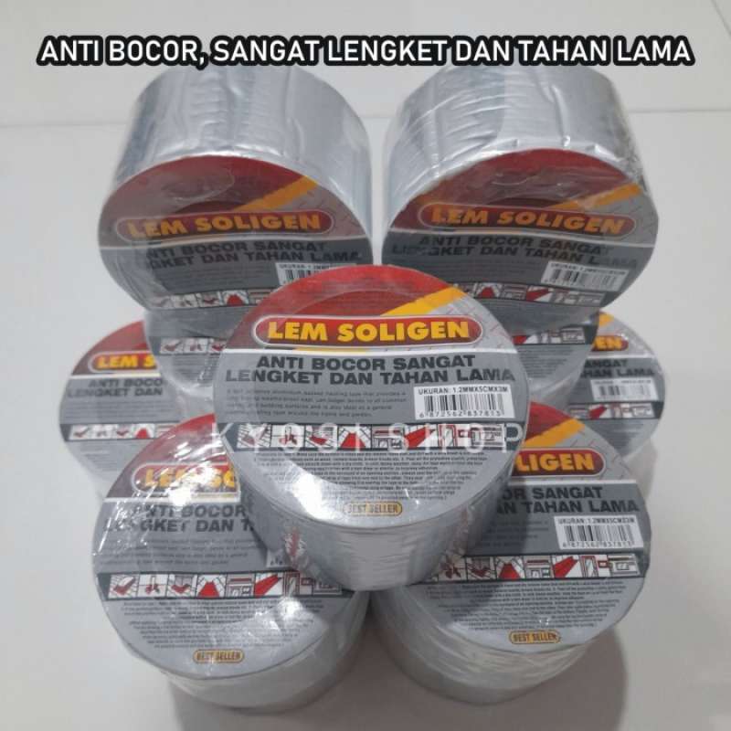 Promo Lem Talang SOLIGEN / Lem Tambal Seng / Lem Genteng / Lem Lakban ...