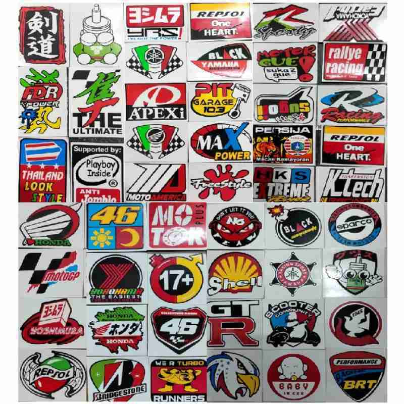 Jual Sticker Racing Sponsor Motor | Stiker Logo Sponsor Mobil Motor ...