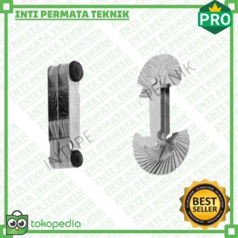 Promo Screw Thread Pitch Gauge - Alat Ukur Drat Baut - Maldrat Baut ...