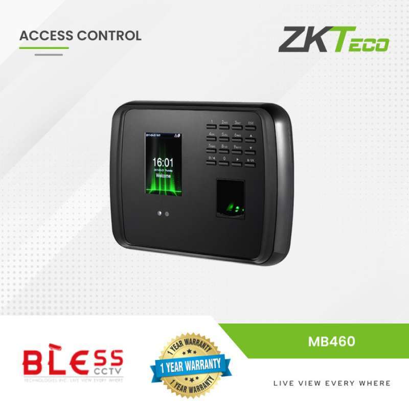 Jual ZKTECO MB460 - TIME ATTENDANCE & ACCESS CONTROL di Seller Cuanz Store - Kalibata, Kota ...