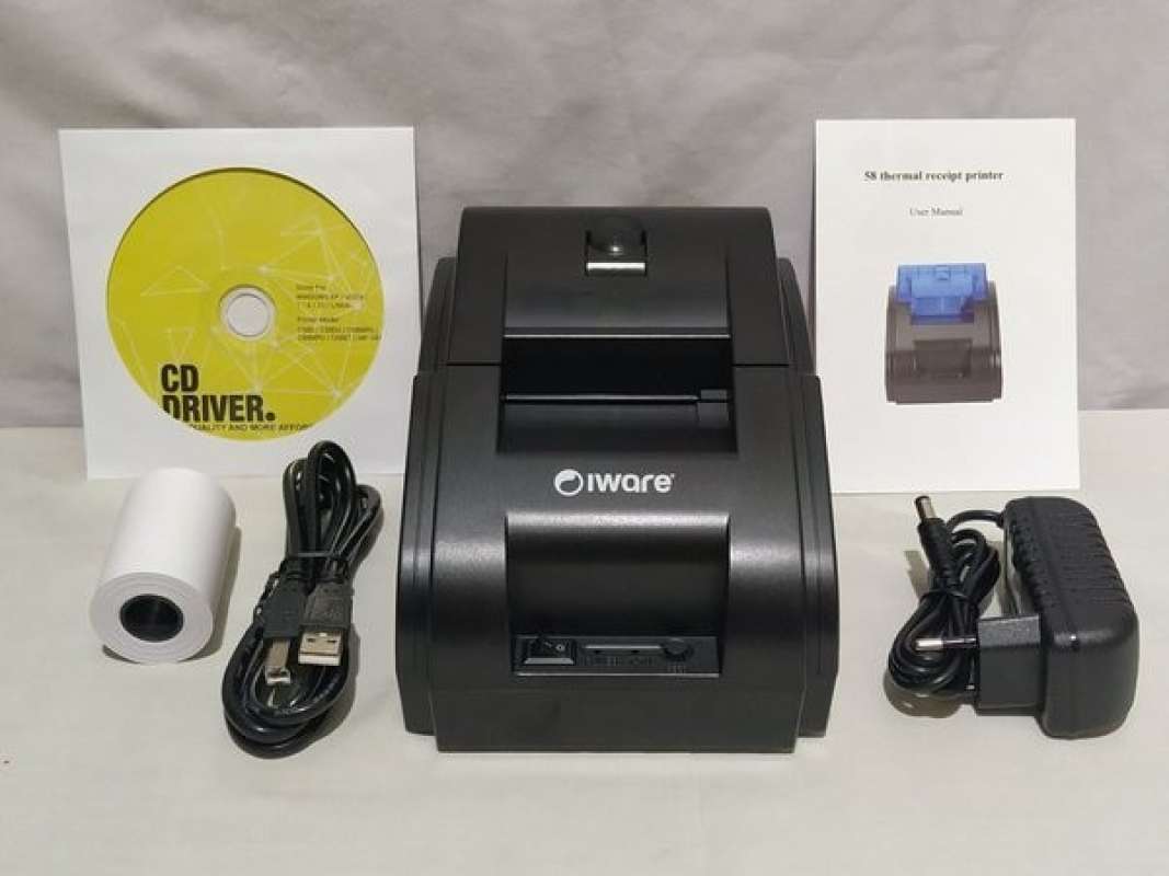 Promo PRINTER THERMAL ULTRON CX-58D USB SAMA DENGAN PANDA PRJ-POS58B ...