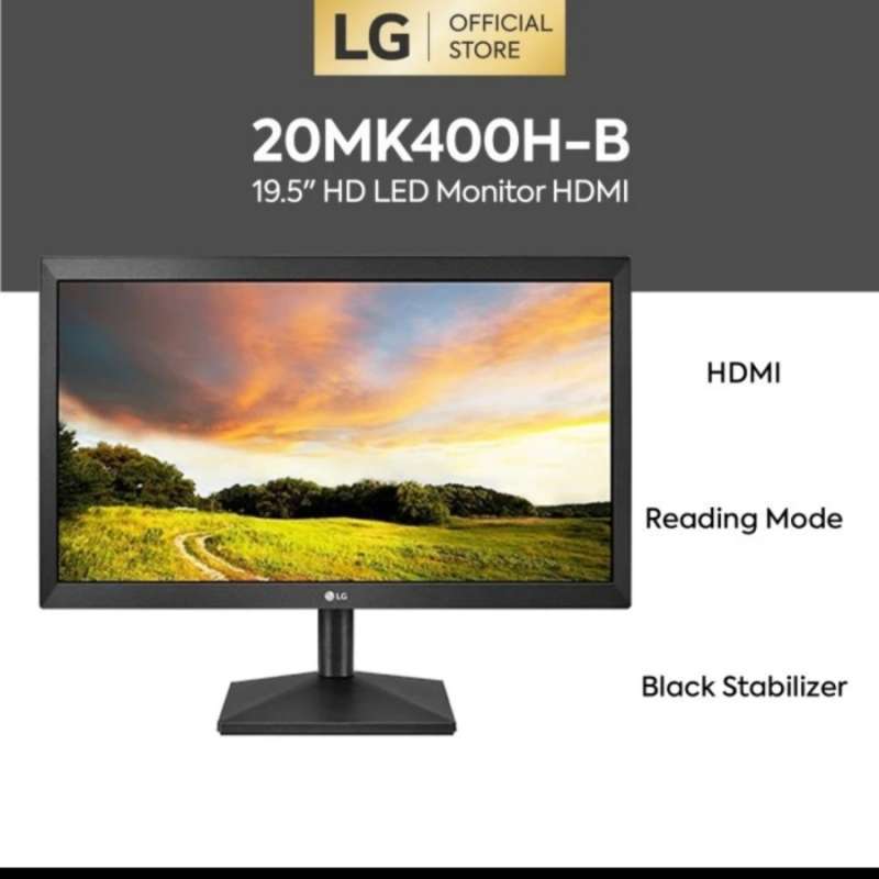 Jual Monitor Lg 20 Mk400 H 20 Original Murah - Harga Diskon April 2024 ...