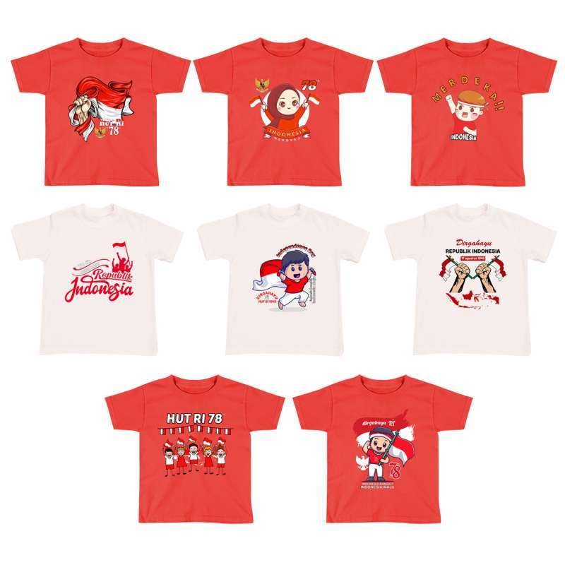 Promo Kaos Anak HUT RI / Kaos Distro HUT RI Kemerdekaan Indonesia ... Promo Kaos Anak HUT RI / Kaos Distro HUT RI Kemerdekaan Indonesia ...
