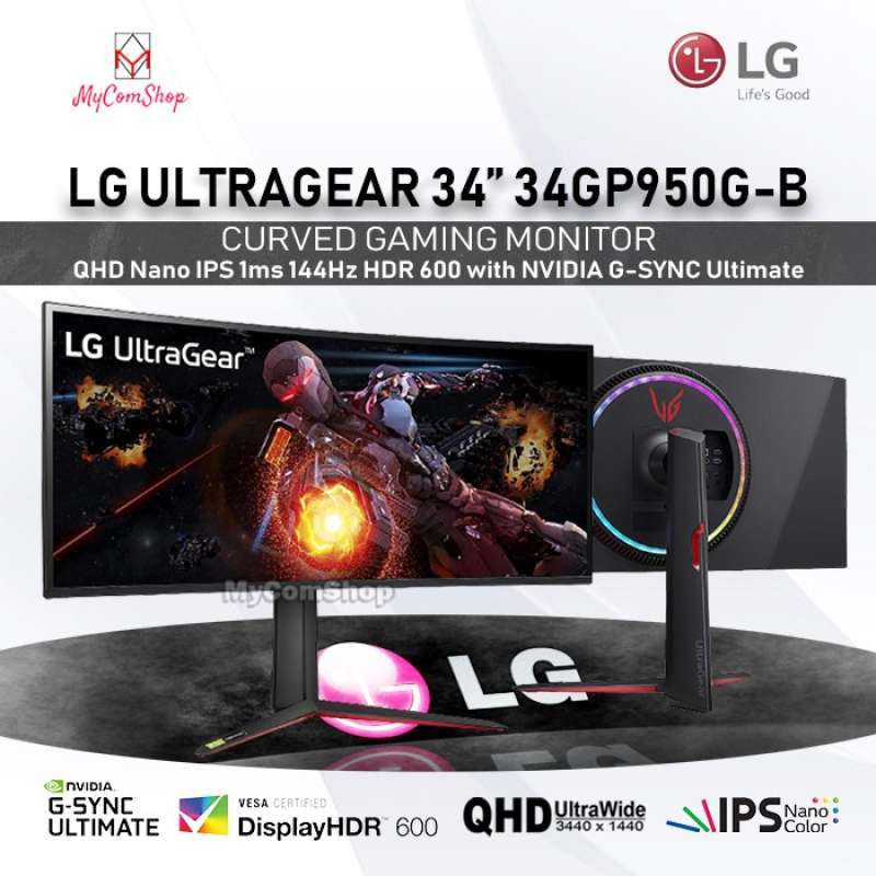 Jual Lg Ultragear Curved Gaming Monitor Nano Ips Uwqhd Hz Gp G B Di Seller Mycomshop
