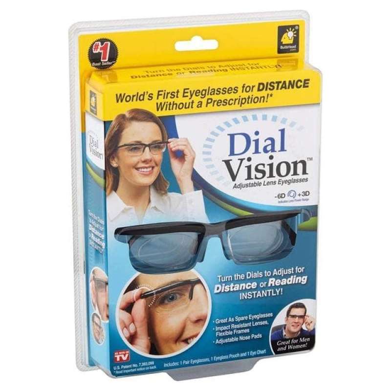 Promo Kacamata Dial Vision Bebas Atur Min Dan Plus Diskon 23% di Seller ...