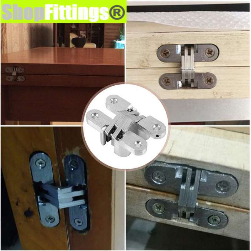 Jual Engsel Deer 180° Tanam Meja Lipat Soss Invisible Concealed Cross ...