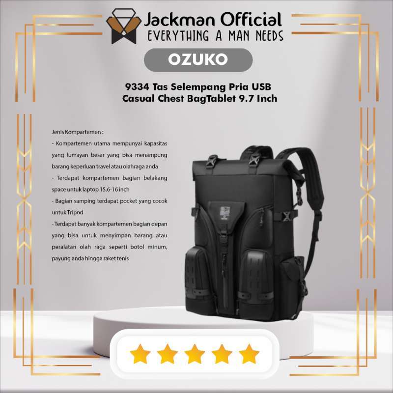 Jual Tas Travel Ransel Jackman Model Terbaru - Harga Promo Mei 2024 ...