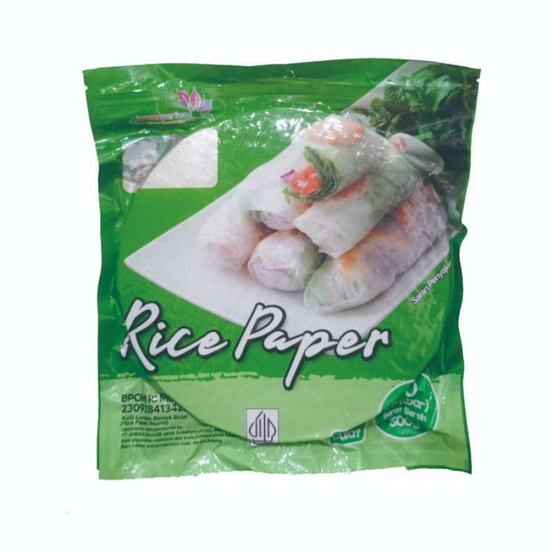 Jual Java Super Food Rice Paper|Kulit Lumpia 500gr|50 Lembar di Seller ...