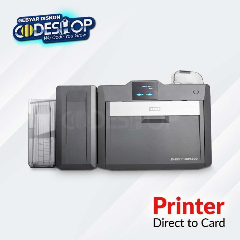 Jual Fargo Hdp6600 Dual Sided Id Card Printer Cetak Kartu Pvc 600dpi ...