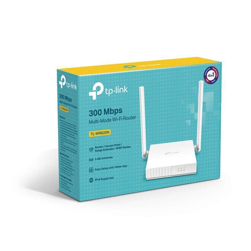 Promo Tp-link Tl-wr820n 300 Mbps Multi-mode Wi-fi Router Diskon 20% Di ...