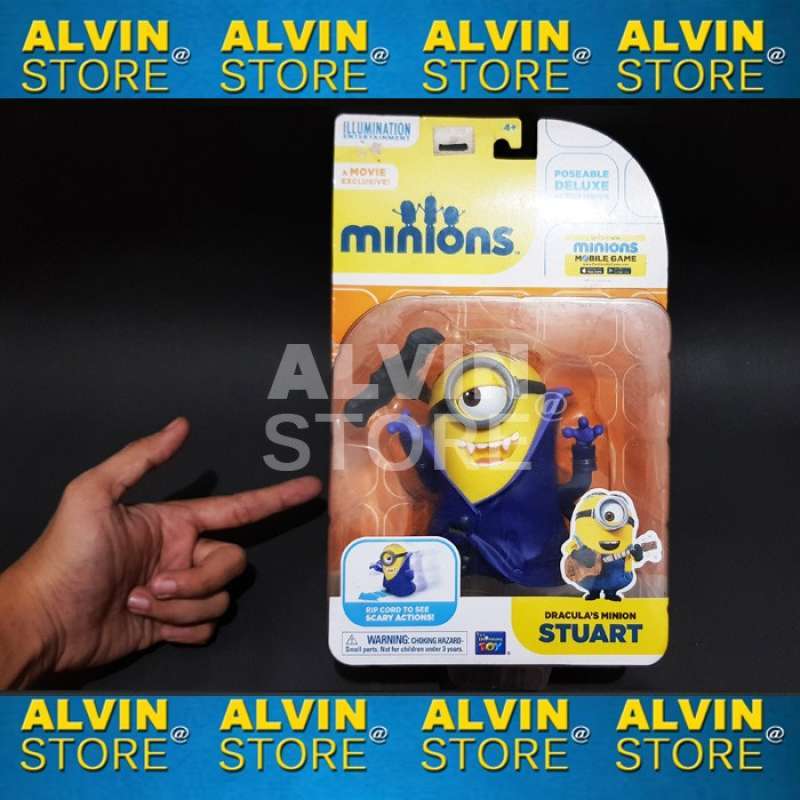 Promo Minions: Dracula's Minion Stuart - Action Figure - Despicable Me ...