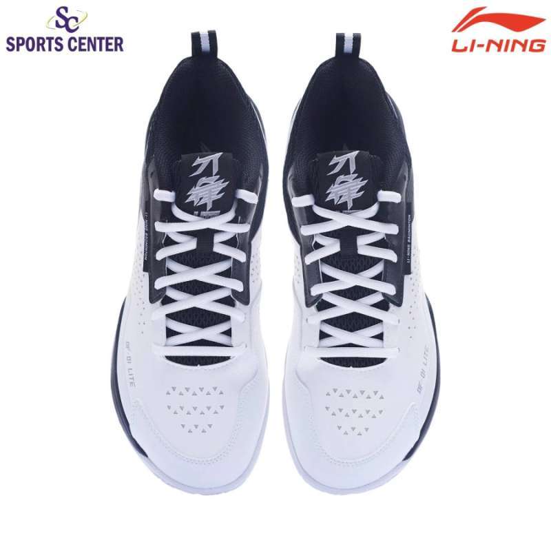 Jual New Sepatu Badminton Lining Blade Lite Ayzt005 White / Black Di ...