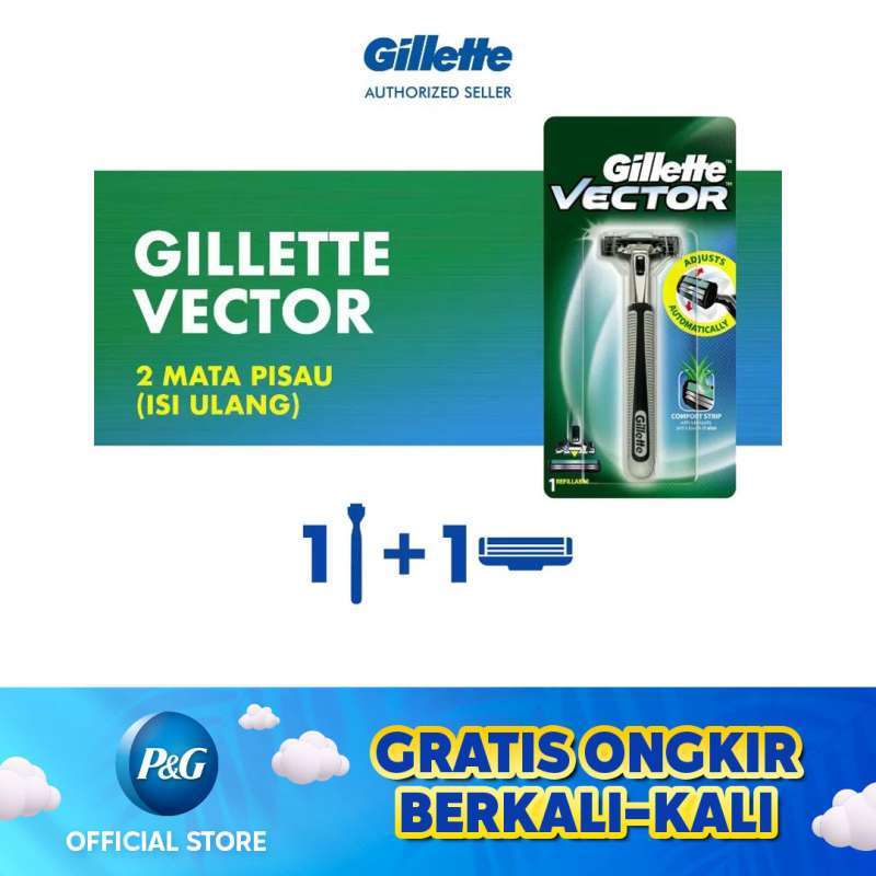 Gillette Vector - Harga Terbaru Mei 2024 & Gratis Ongkir | Blibli