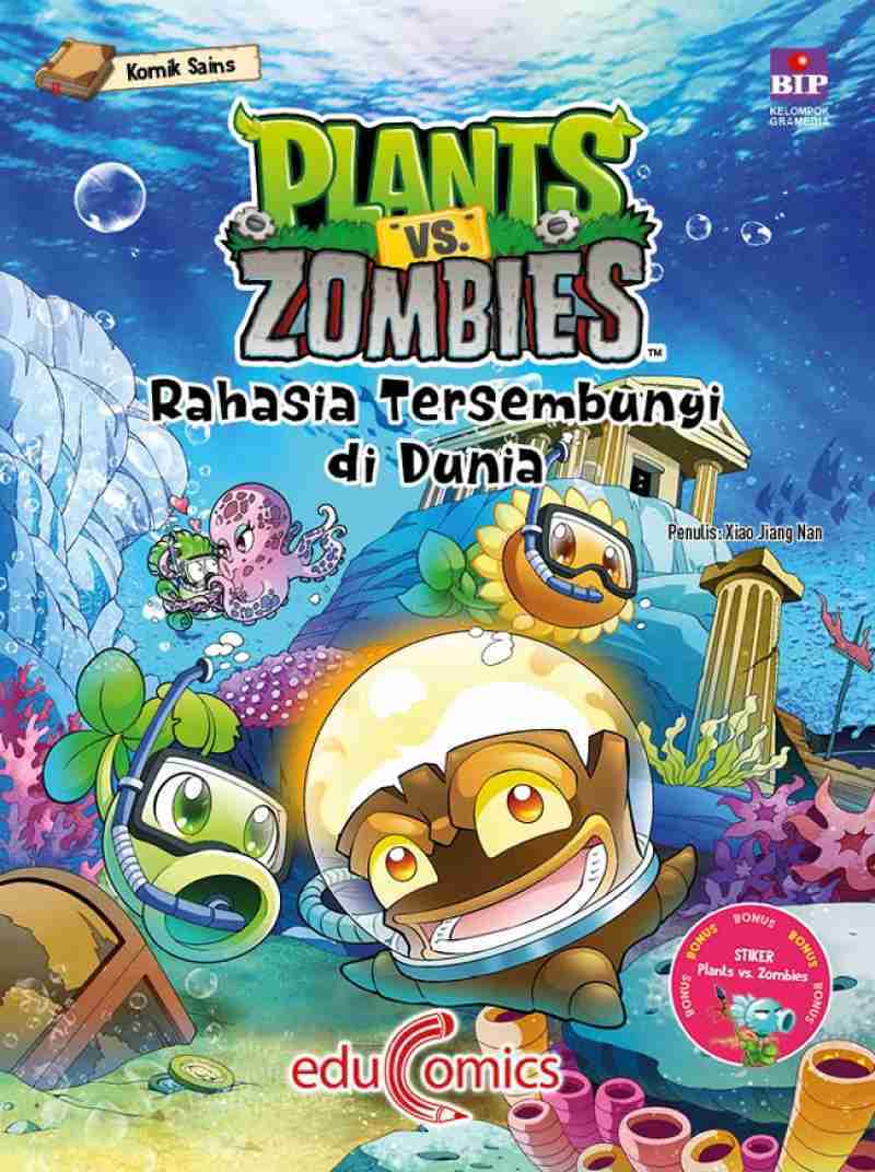 Promo Educomics Plants Vs Zombies : Rahasia Tersembunyi Di Dunia ...