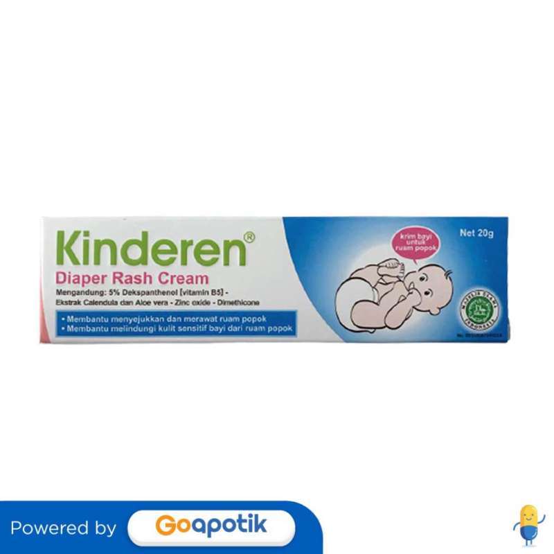 Jual Kinderen Diaper Rash Krim 20 Gram Tube Di Seller Apotek Virgo ...