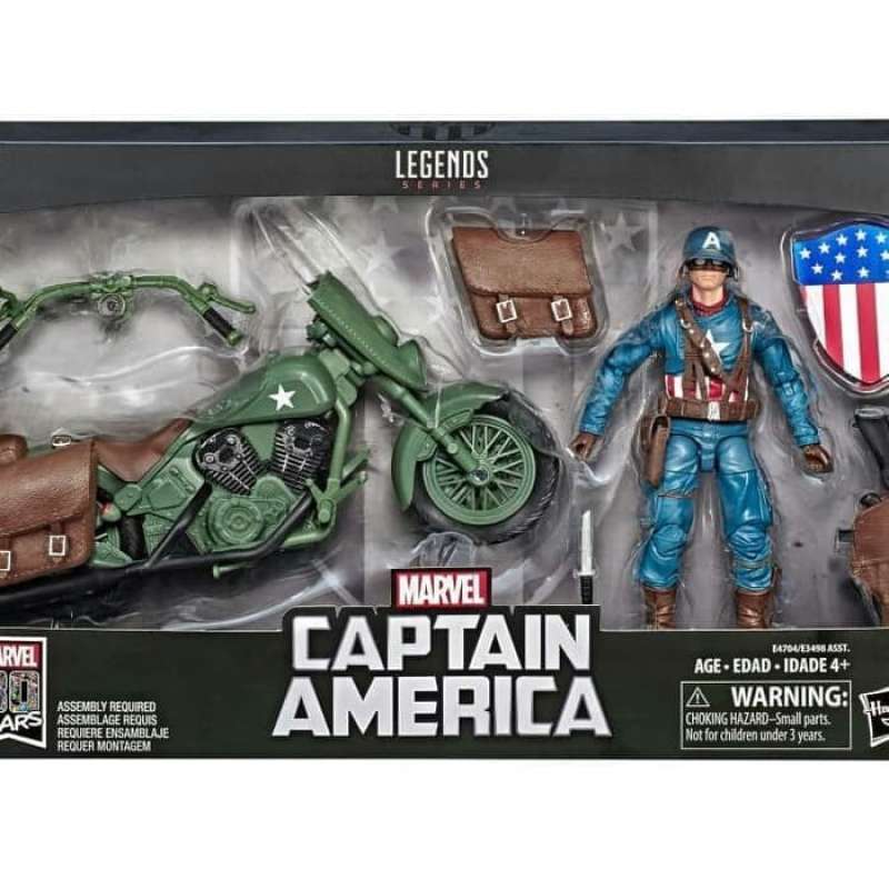 Promo Marvel Legends Captain America Ultimate Rider riders bike ...