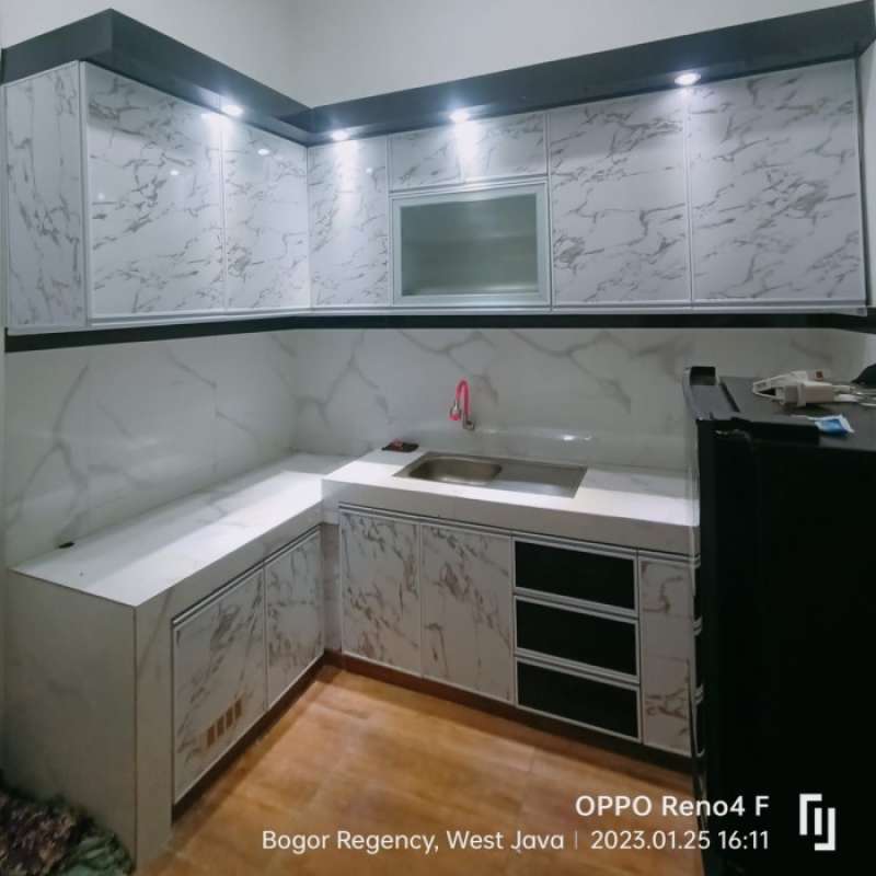 Jual Promo Kitchen Set Aluminium / Kitchen Set Aluminium Minimalis ...