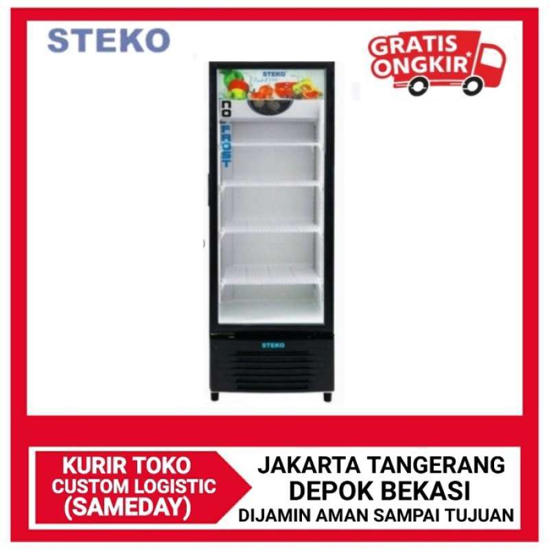 Promo STEKO Showcase 1 Pintu 180 L MG-200 / MG 200 Display Cooler 180 ...