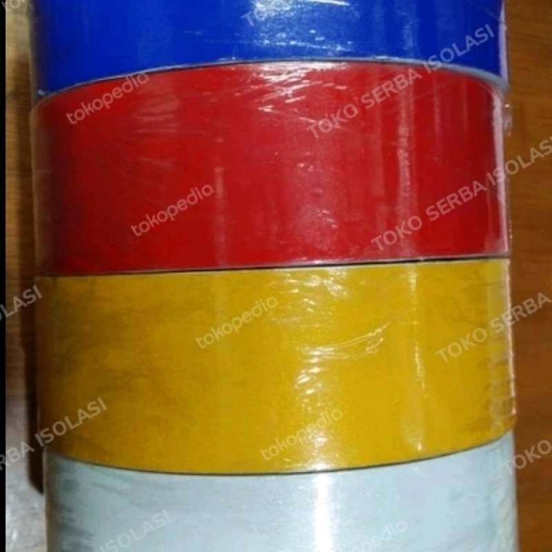 Jual Stiker Titik Jepit 3m Tipe 610, Size 2inch, Merah Kuning, Biru ...