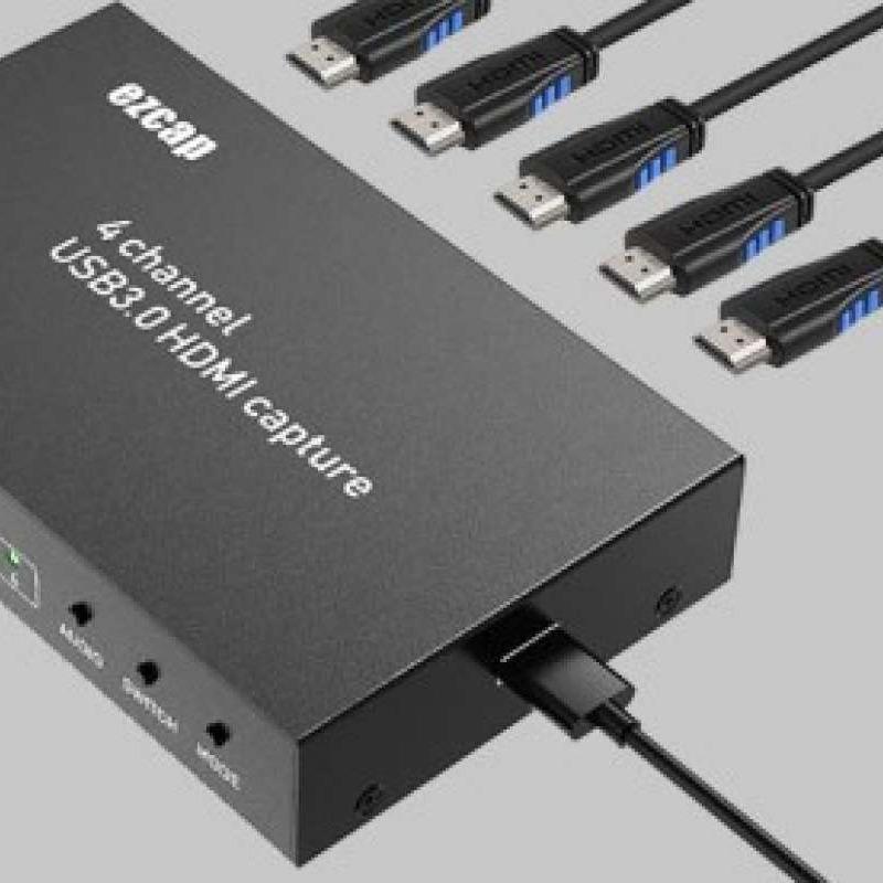Jual HDMI Capture Ezcap EC264 USB 3.0 4-Channel HDMI In 1080p with ...