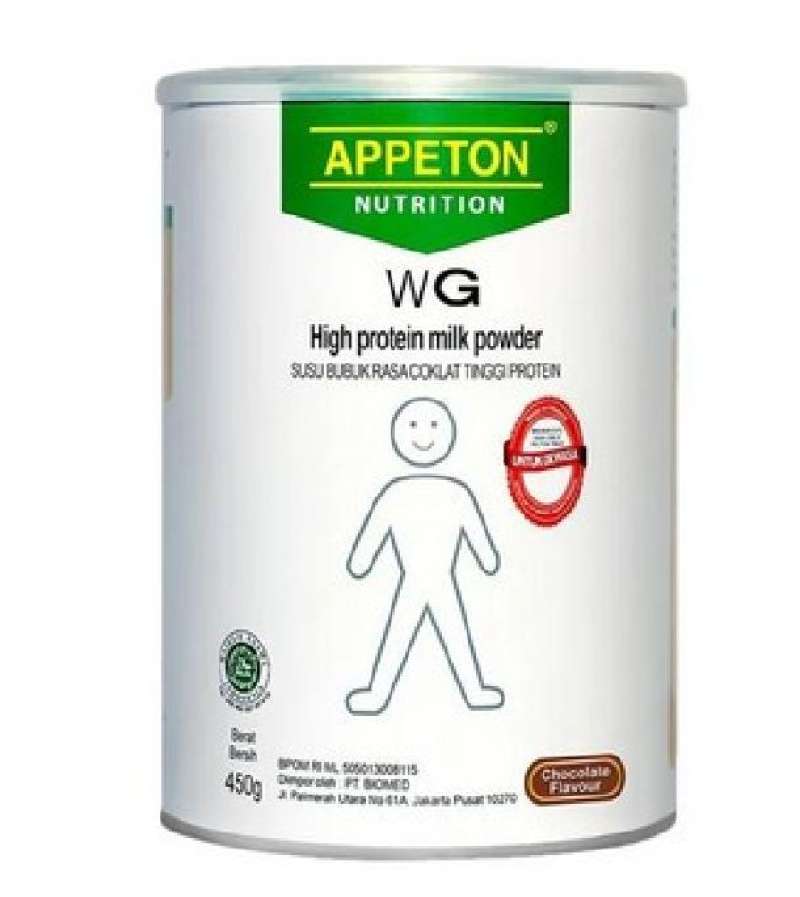 Jual Susu Appeton Wg Weight Gain Adult 450 Gr Coklat Di Seller Apotek ...