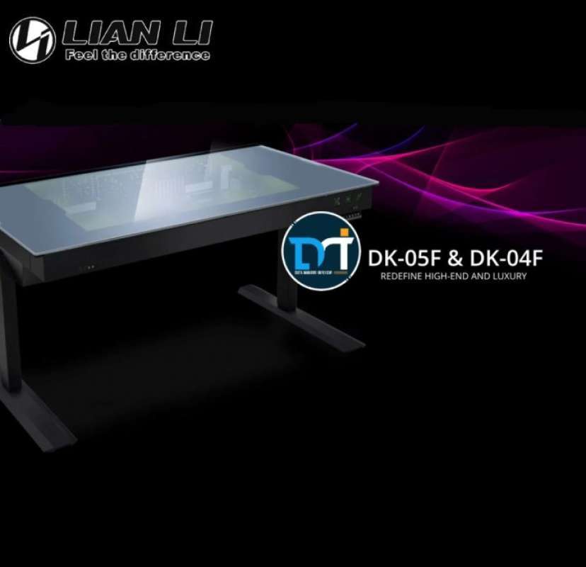 Jual Lian Li DK-05F - Electrical Height Adjustable Table Gaming Desk di Seller Indah Komputer ...
