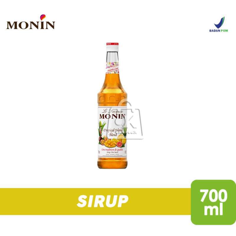 Promo Monin Syrup Tropical Island Blend / Syrup Rasa Tropical (Botol ...